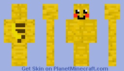 Pikachu Minecraft Skin