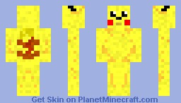 Pikachu Minecraft Skin