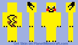 Pikachu Minecraft Skin