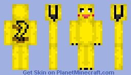 Pikachu Minecraft Skin