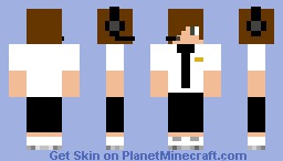 Summertime Airline Pilot Minecraft Skin