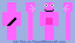 Pink Panther Minecraft Skin