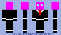 Pink Slime Boy Minecraft Skin