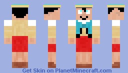Pinocchio Minecraft Skin