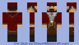 Minecraft Skin ''Pirate'' Minecraft Skin