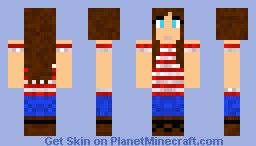 Pirate Girl Minecraft Skin