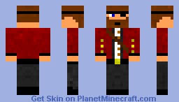 Pirate Captain Minecraft Skin