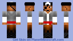 Pirate captain Minecraft Skin