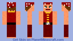 Rrrrr Pirate Minecraft Skin