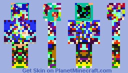 Pixel Man Minecraft Skin