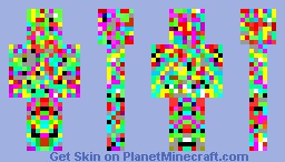 Pixel Man Minecraft Skin