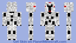 Pixel Model One Exosuit Minecraft Skin