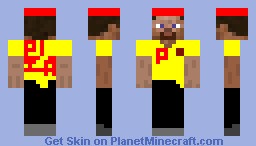 Pizza Delivery Guy Minecraft Skin
