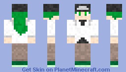 Pokemon Trainer N Minecraft Skin