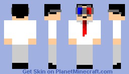 A Guy at the Movies Minecraft Skin
