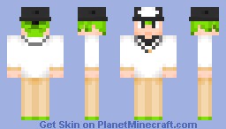 Pokemon Trainer N (BETTER HAIR) Minecraft Skin