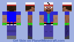 Pokemon Trainer Minecraft Skin
