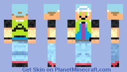 Pokemon trainer Minecraft Skin