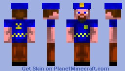 Police men Minecraft Skin