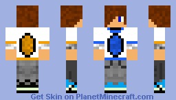 Portal guy Minecraft Skin