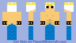 Poseidon The Sea God (Contest) Minecraft Skin