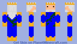 Poseidon (Skin contest) Minecraft Skin