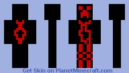 Demonic Creeper Minecraft Skin