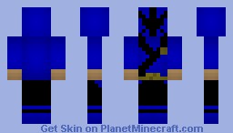 Power Ranger Samurai (Blue) Minecraft Skin