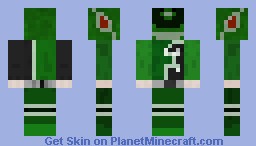 Green Power Ranger Minecraft Skin