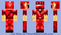 Red Ranger Minecraft Skin