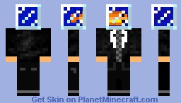 President Fish Head Minecraft Skin