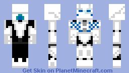 White Hero Minecraft Skin