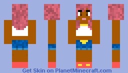 Nicki Minaj [Super Bass] Minecraft Skin