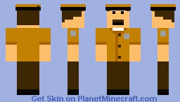 Prison Officer Minecraft Skin