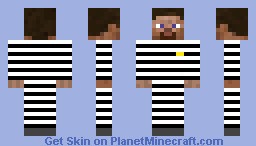 Prisoner (Steve) Minecraft Skin