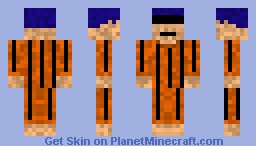 Prisoner Minecraft Skin