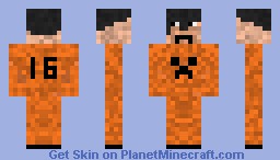 Prisoner Minecraft Skin