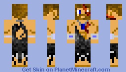 Crash Survivor - Male, Brown Minecraft Skin