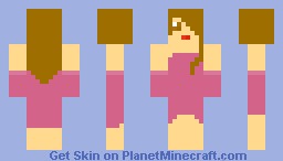 Pink Prom Dress Minecraft Skin