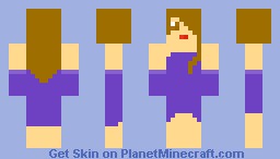 Prom Dress (Purple) Minecraft Skin