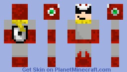 ProtoMan (Classic!) Minecraft Skin