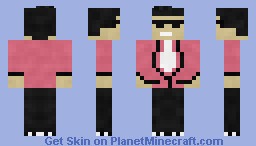 Pink Suit PSY! Minecraft Skin