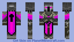 Psychedelic Knight Minecraft Skin