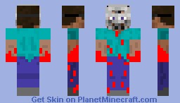 Psycho Steve Minecraft Skin