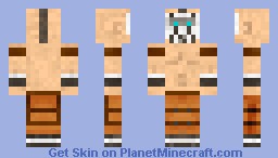 Psycho from Borderlands Minecraft Skin