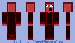 Red Squid Minecraft Skin