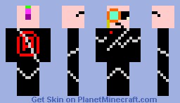 Punk... WITH MONOCLE! Minecraft Skin