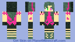 Punk-ish girl Minecraft Skin