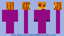 Purple Creeper Minecraft Skin