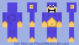 Purple Monkey Minecraft Skin